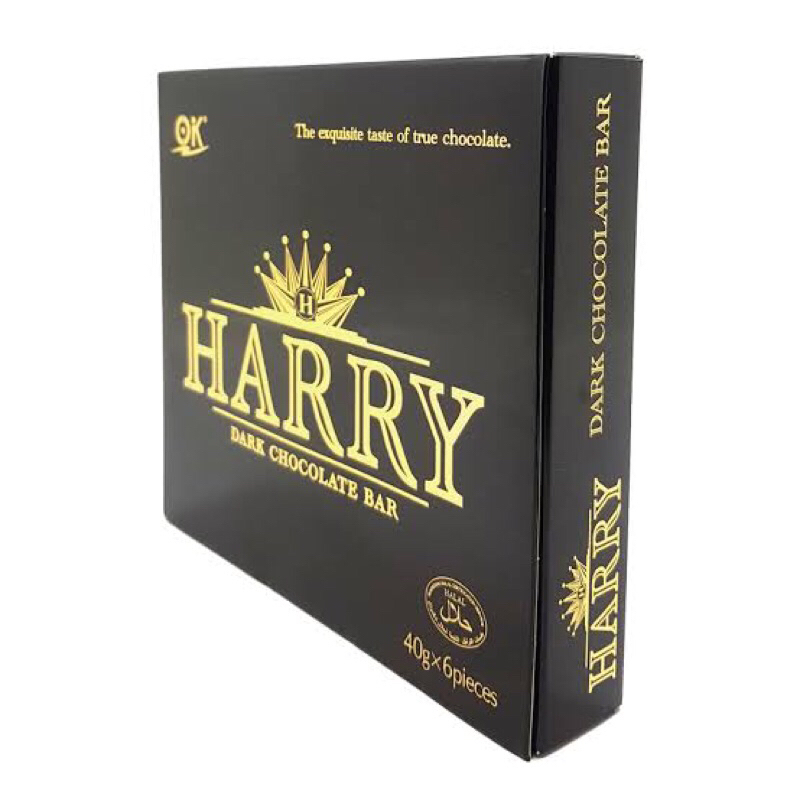 Ok Harry Dark Chocolate (40gx6)240g | Shopee Philippines