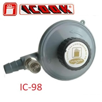 Icook IC98 LPG Gas Regulator w/ Anti-Leak Feature for Gasul Tank (de ...