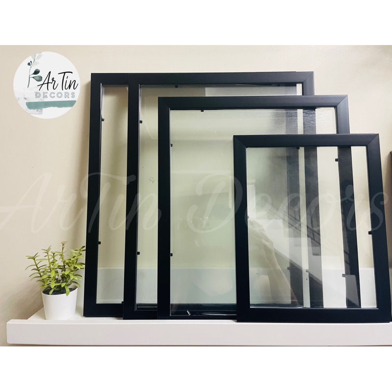 Glass to Glass Frame / Glass Photo Frame / A4 5R Photo Frame Glass ...