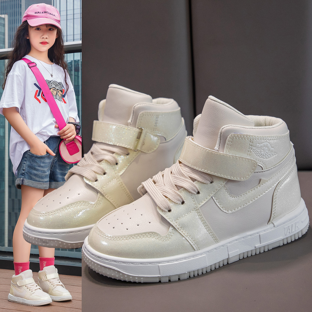 Fashion kids shoes high top sneakers shoes for kids casual skate shoes ...