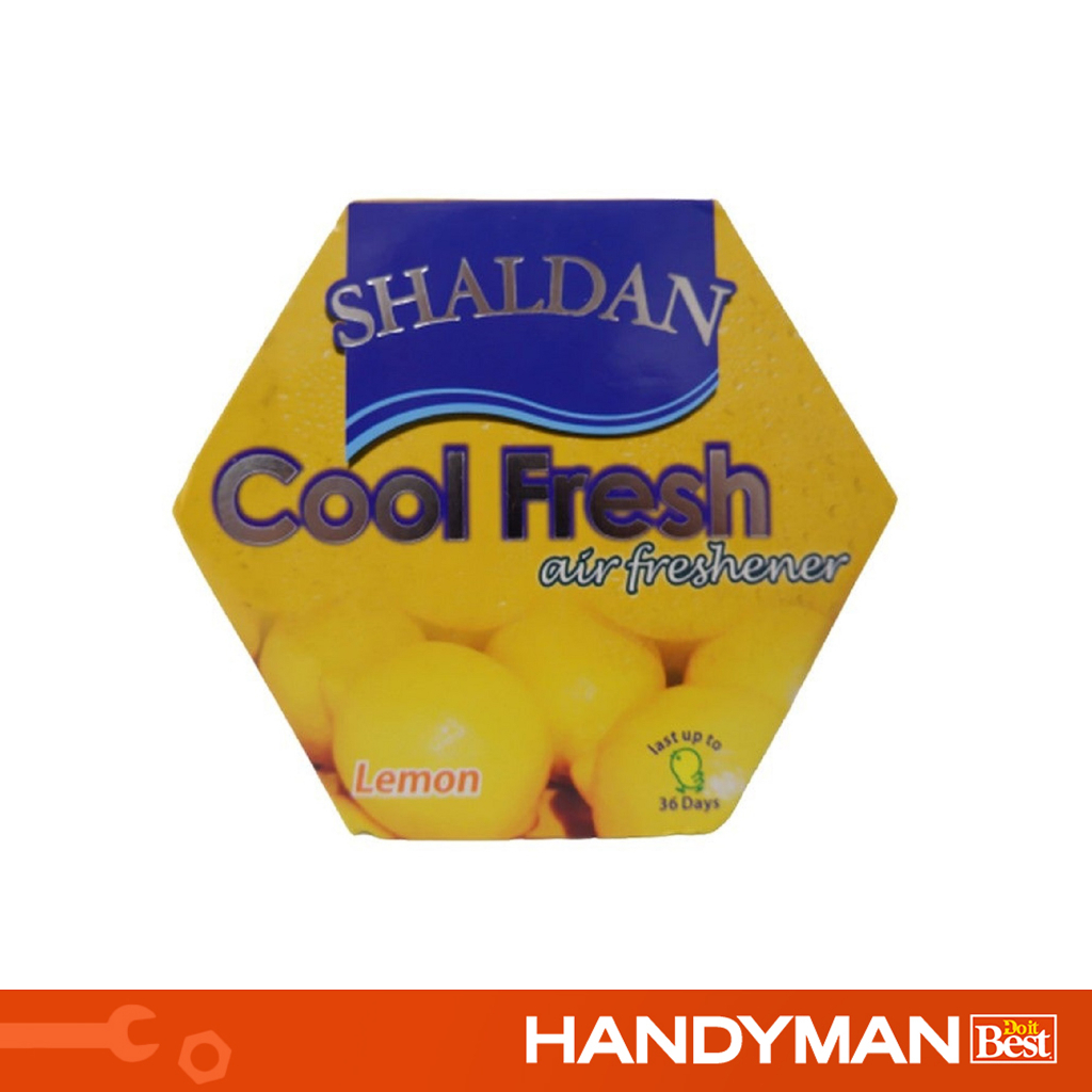 Shaldan Car Freshener Cool Fresh, 60grams - Lemon | Shopee Philippines