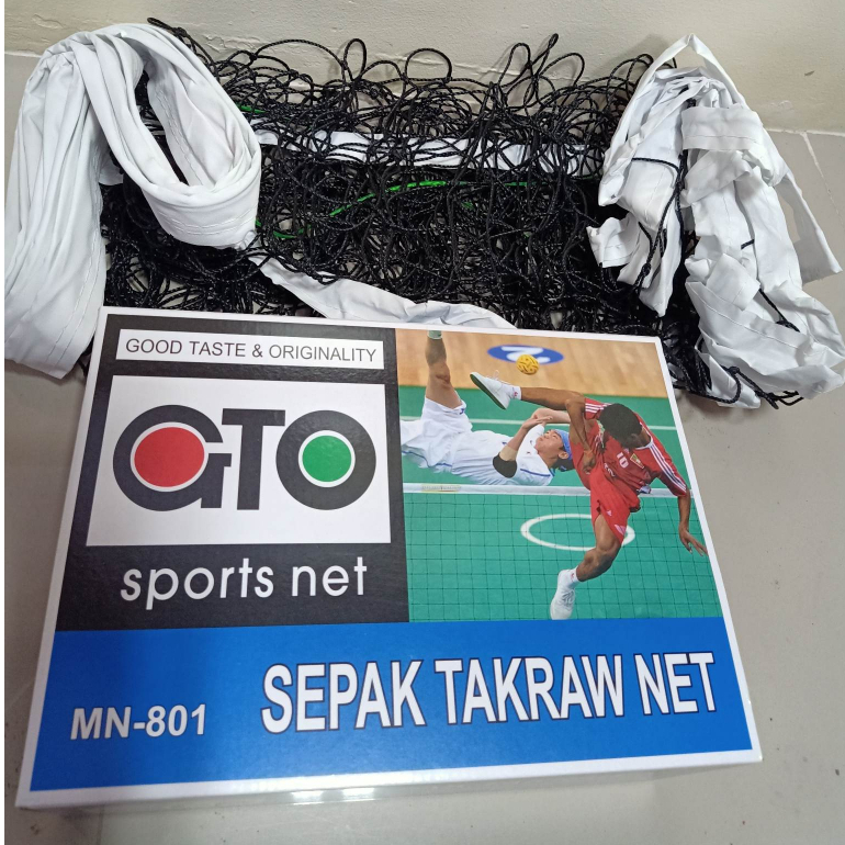 GTO TAKRAW NET STANDARD TOURNAMENT SIZE (brand new) | Shopee Philippines