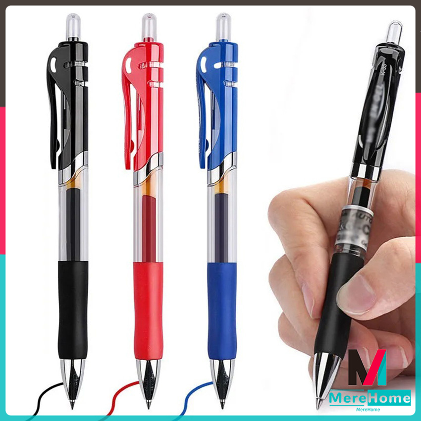 0.5mm Press Neutral Gel Pen Bullet Neutral Pen Business Office Pen ...