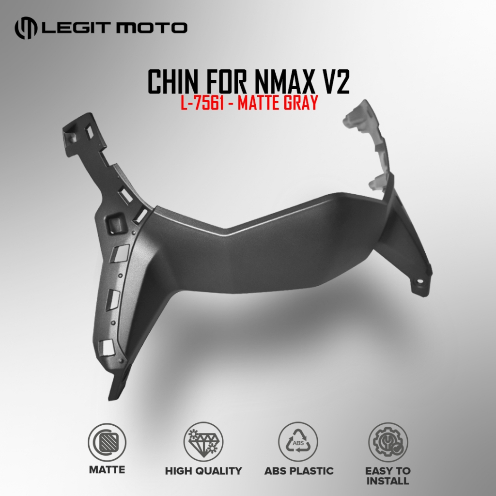 LEGITMOTO YAMAHA NMAX V2 FRONT CHIN COVER L-7561 FOR NMAX V2 MOTORCYCLE ...