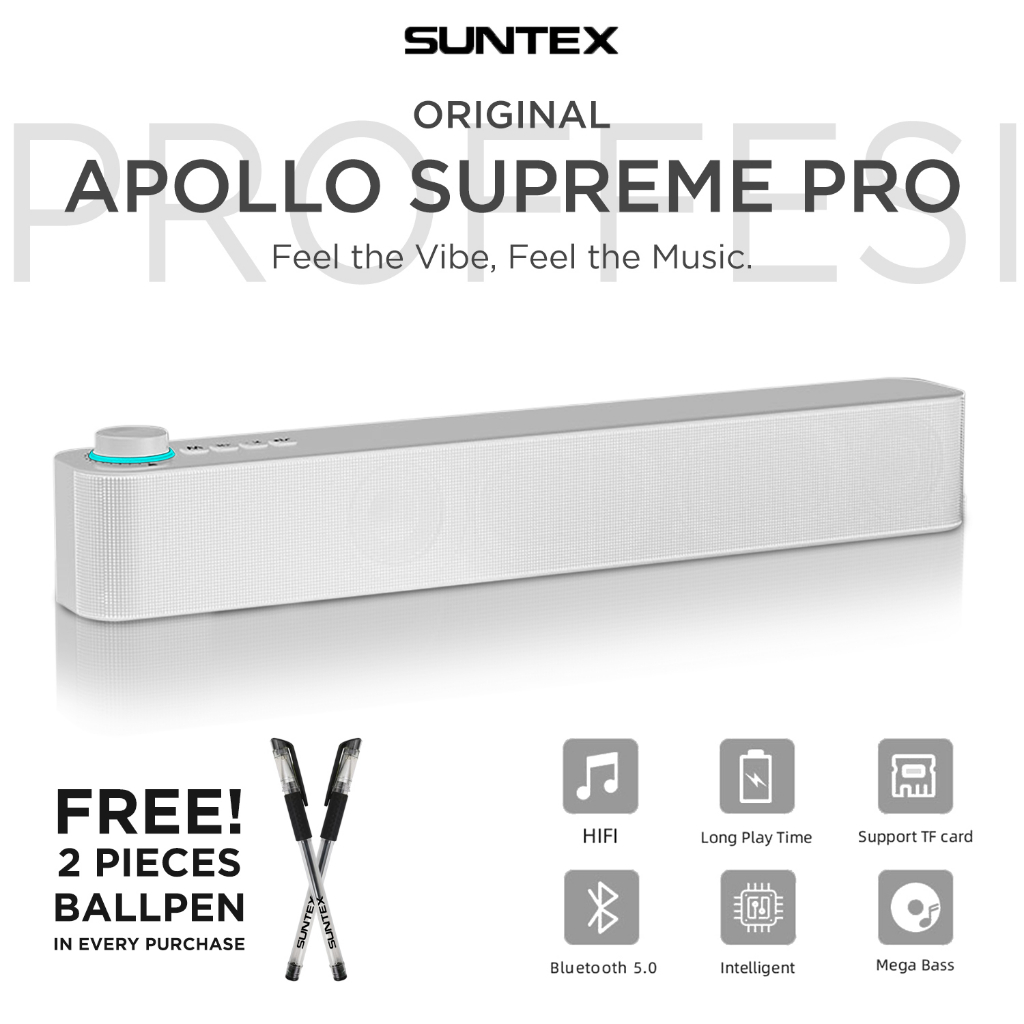 Suntex Original Apollo Supreme Pro Portable Bluetooth Speakers Hi-Fi ...