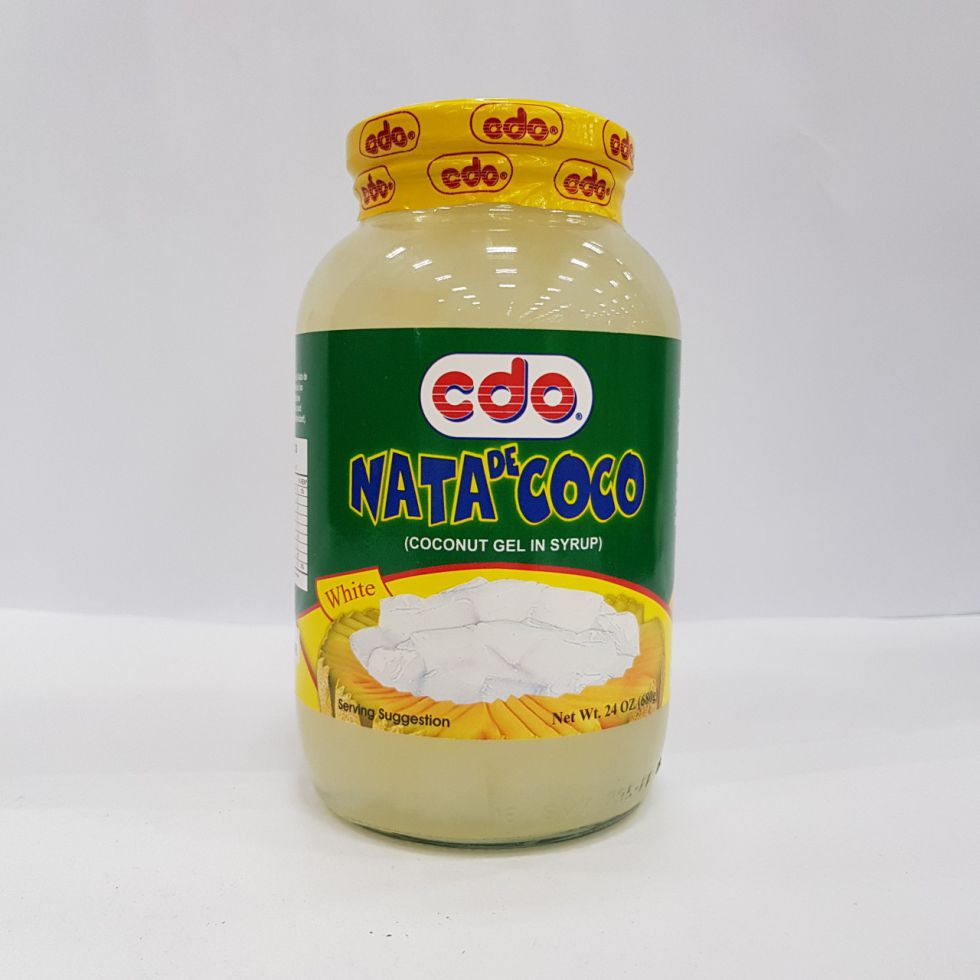 CDO Nata De Coco White Coconut Gel In Syrup 680g | Shopee Philippines