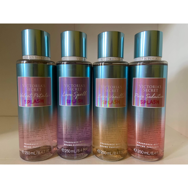 VS SPLASH EDITION 250ML (BARE VANILLA SPLASH, PURE SEDUCTION SPLASH ...