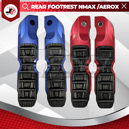 J2 RACING FULL CNC REAR FOOTREST NMAX/AEROX | Shopee Philippines