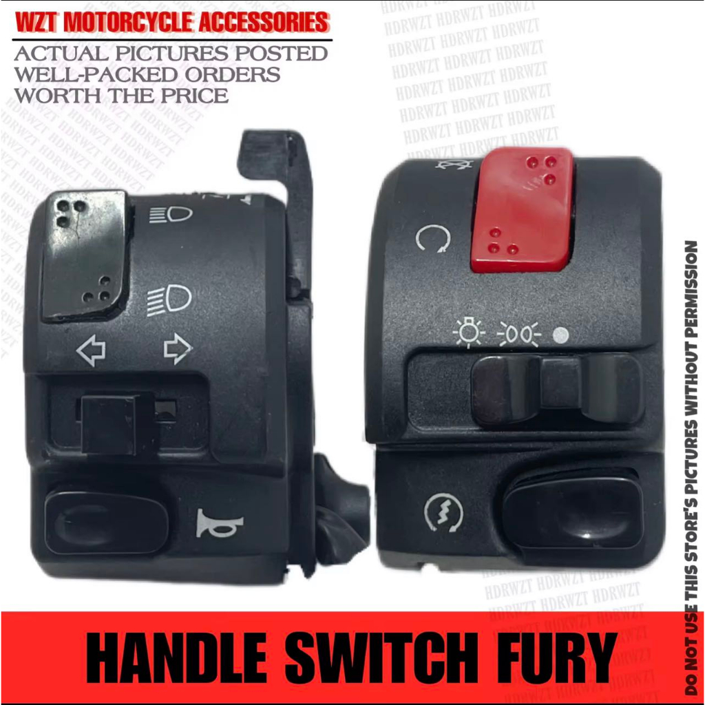 KAWASAKI FURY LEFT & RIGHT HANDLE SWITCH MOTORCYCLE ACCESORIES | Shopee ...