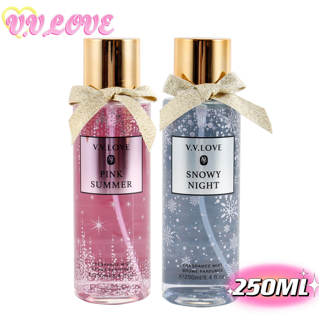 V.V LOVE 250ml women perfume pragrance mist longlasting | Shopee ...