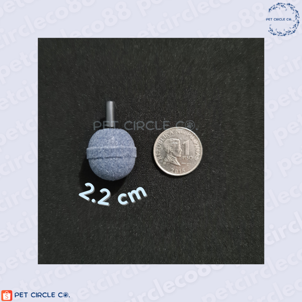 Aquarium Round Air Stones Mineral Bubble Diffuser Airstone ( 2cm | 2.2 ...