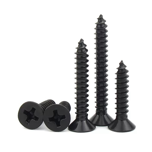 100PCS Black Gypsum Screw for Wood and Metal 1 inch to 3 inches Self ...