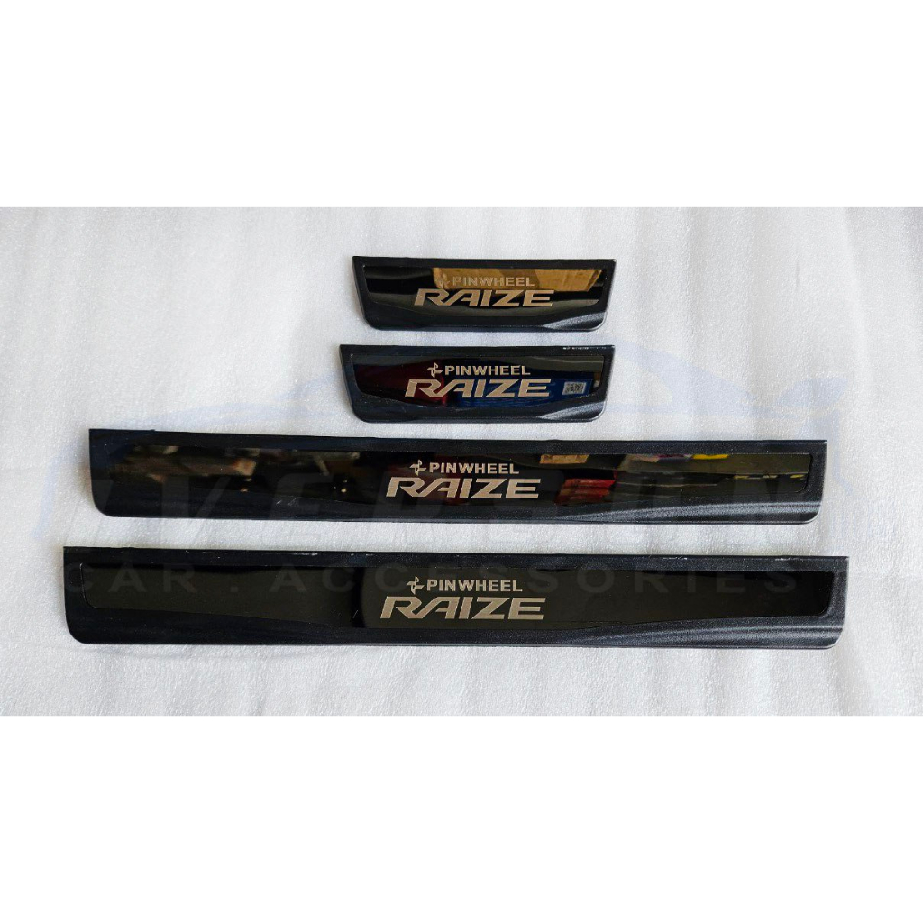 Toyota Raize Side Stepsill Door Scuffplate Sill PLates | Shopee Philippines