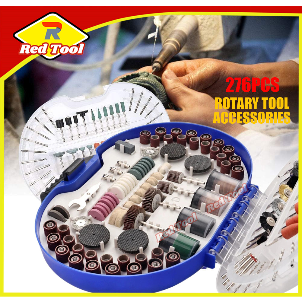 76pcs Electric Mini Drill Bit Kit Abrasive Rotary Tool Accessories Set ...