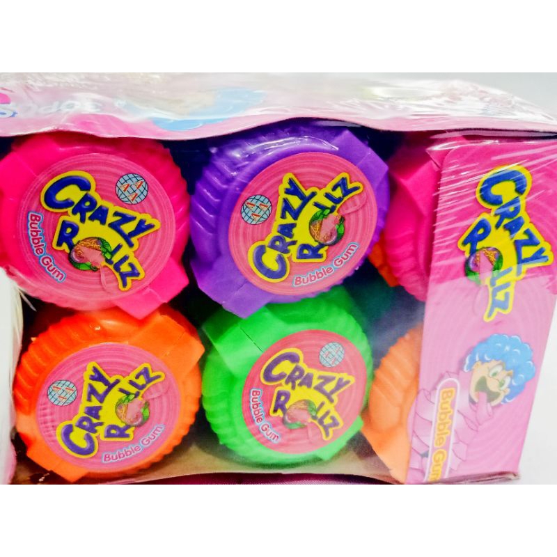 CRAZY ROLL BUBBLE GUM | 30 PIECES | Shopee Philippines