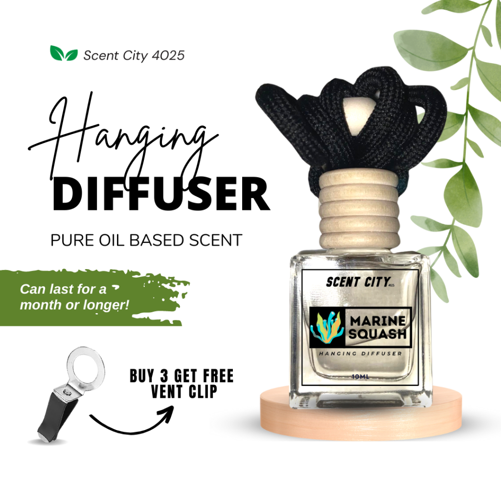 MARINE SQUASH | Hanging Diffuser by: Scent City (Hanging Diffuser, Car ...