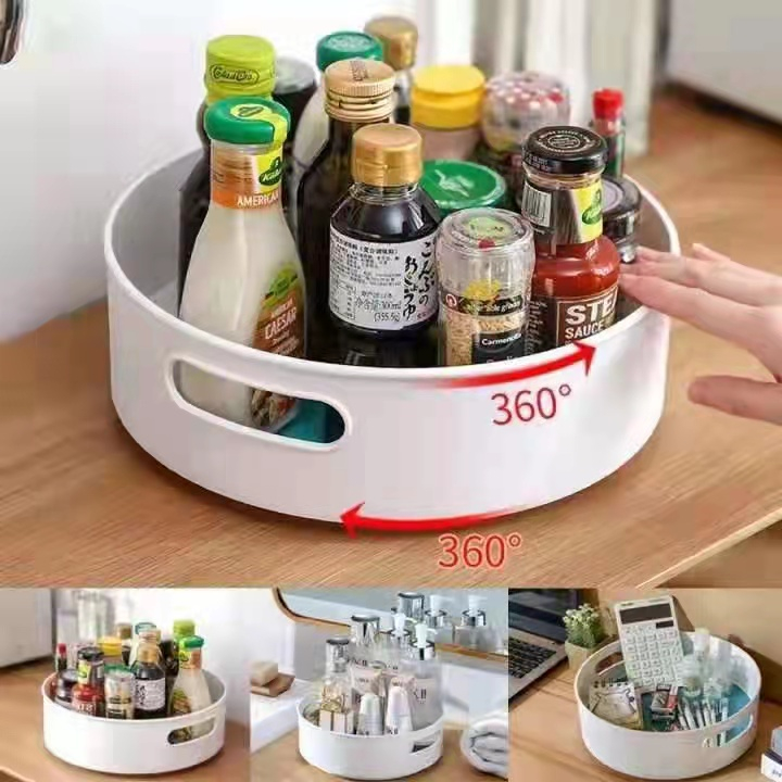 SALE! GTRD ROTATING 360 DEGREE BOTTLE CONDIMENTS ORGANIZER, STORAGE ...
