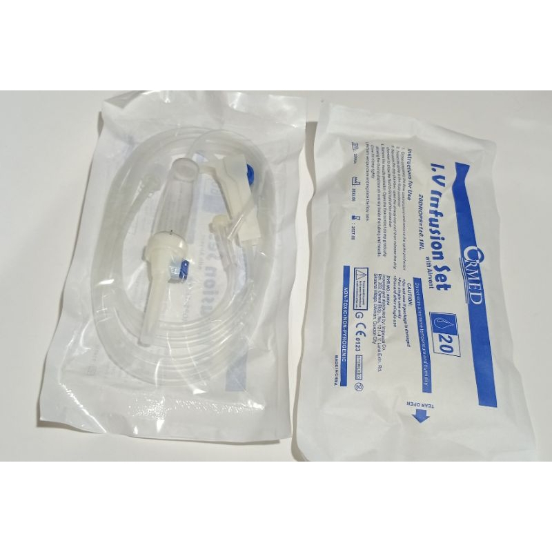 ORMED IV Infusion set with Airvent (Micro/Macro) sold per piece ...