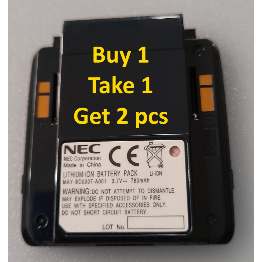 Branded NEC Lithium-Ion Battery Slim 3.7V 780mAh | Shopee Philippines