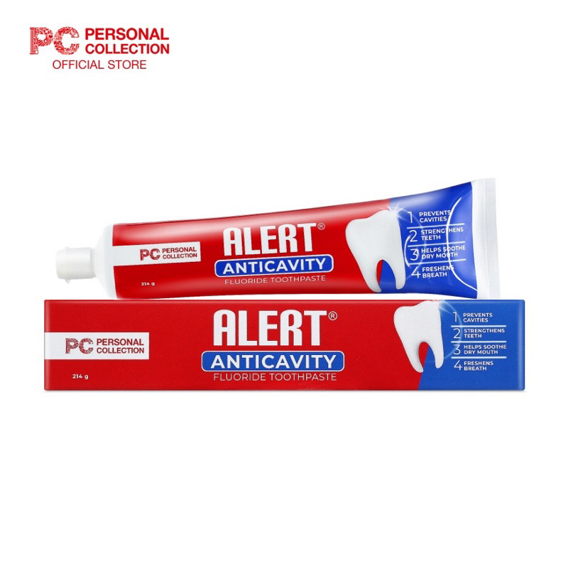 Alert Anticavity Flouride 214g Toothpaste Personal 10% Collection ...