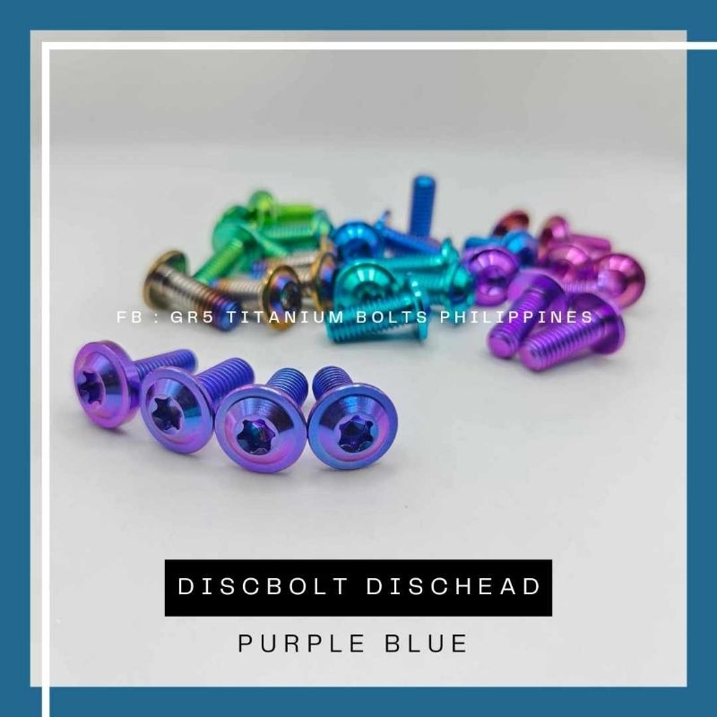 TITANIUM GR5 BOLTS, DISCBOLT 8X20 PER PIRASO DISC HEAD | Shopee Philippines
