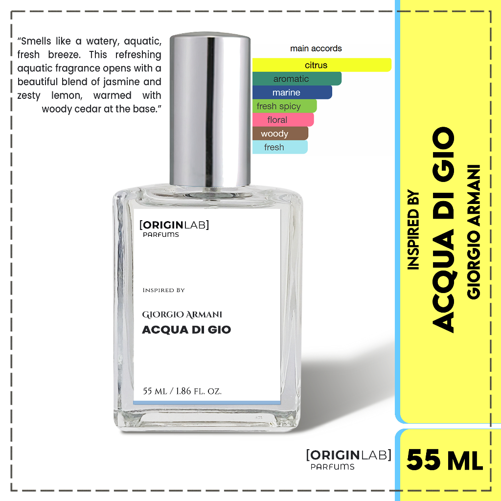 COD - 55ml Oil Based Perfume for MEN by ORIGINLAB Parfums Premium ...