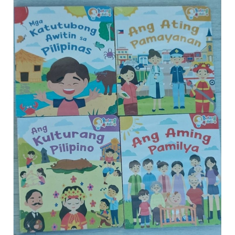 Batang Matalino - Tagalog Board Books | Shopee Philippines