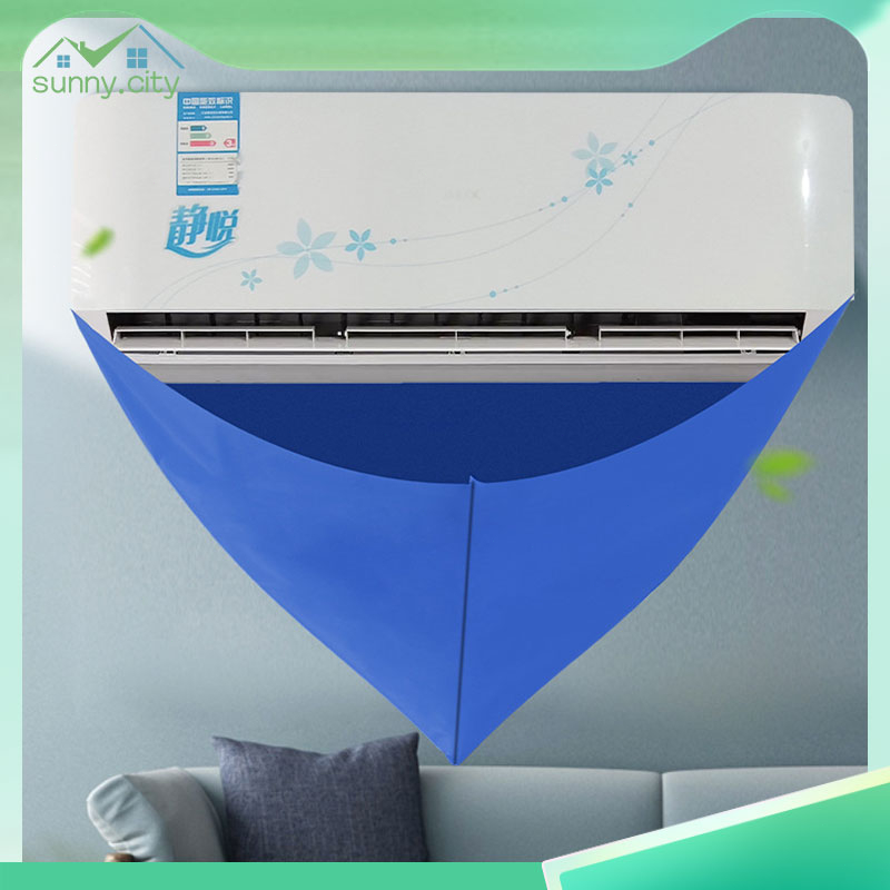 Aircon Cleaner Bag Canvas Aircon Cleaning Bag Dust Washing Cover Air ...