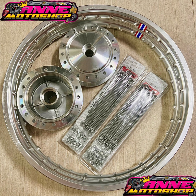 Rimset For Smash115,Smash110 Drumbrake Front And Rear | Shopee Philippines