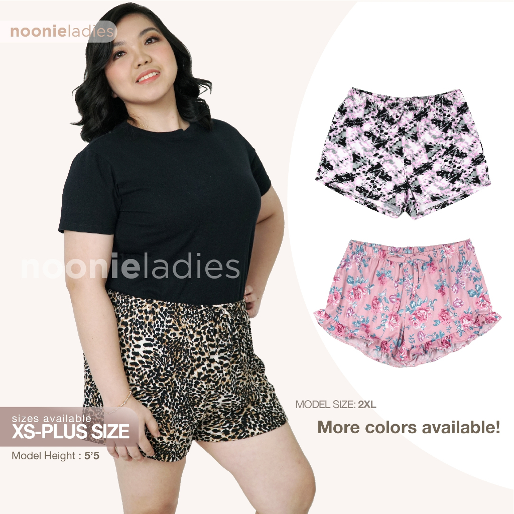 Noonie Ladies Shorts- 26"-52" Waistline ( S - 3XL Plus Size) - Candy ...