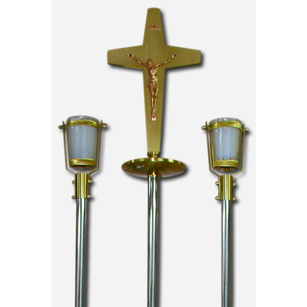Processional Cross with Stand - 87 Inches - C10-07005 | Shopee Philippines