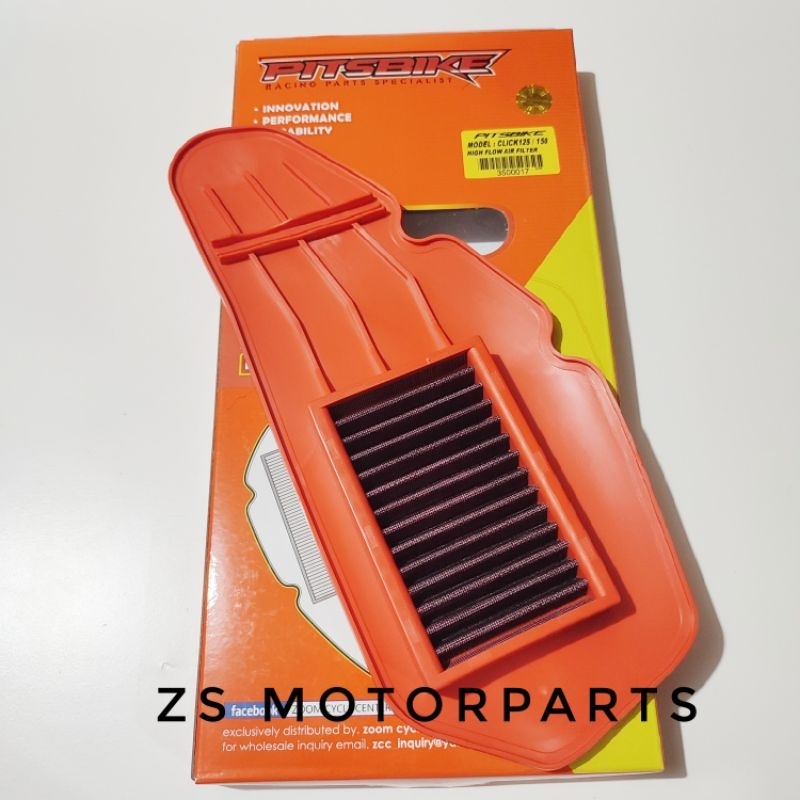 Pitsbike Air filter Click 125/150 (washable) | Shopee Philippines
