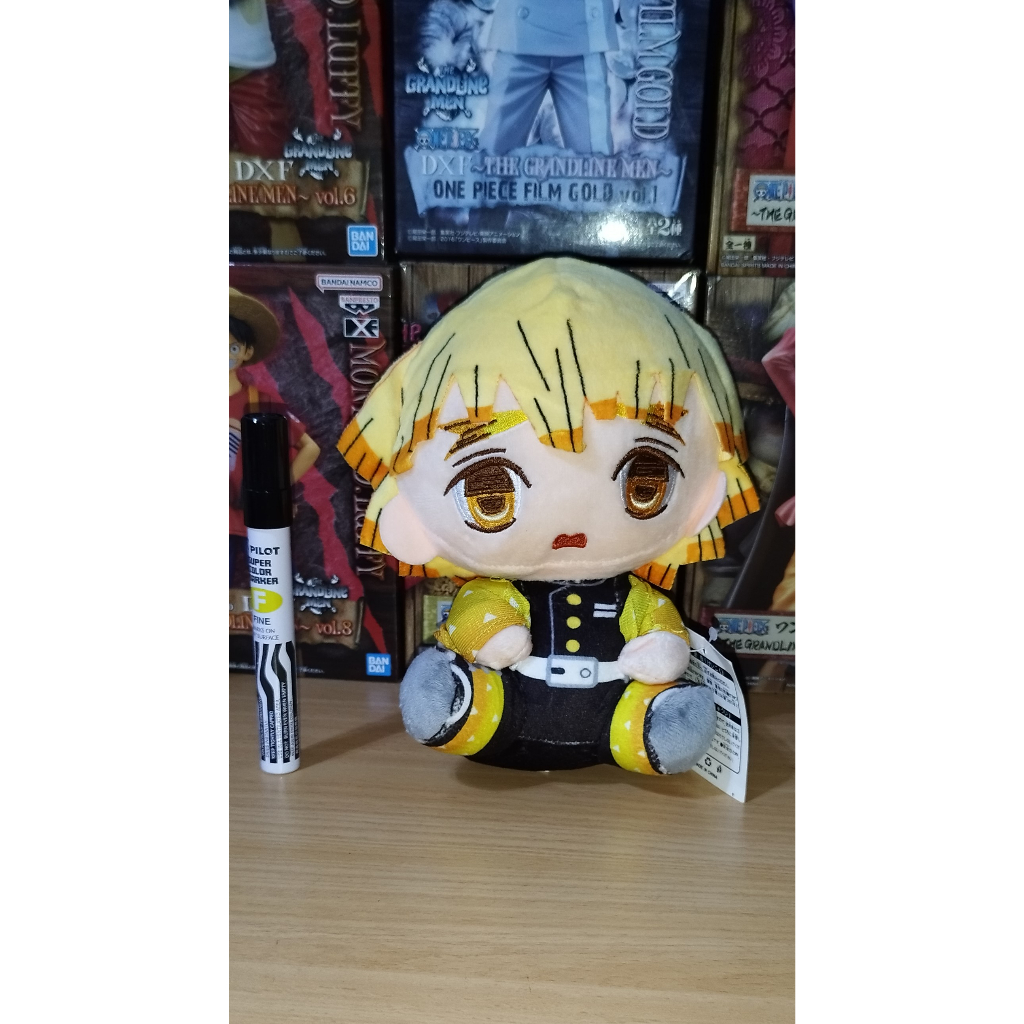Demon Slayer Kimetsu No Yaiba Zenitsu plush charm (Bootleg) | Shopee ...
