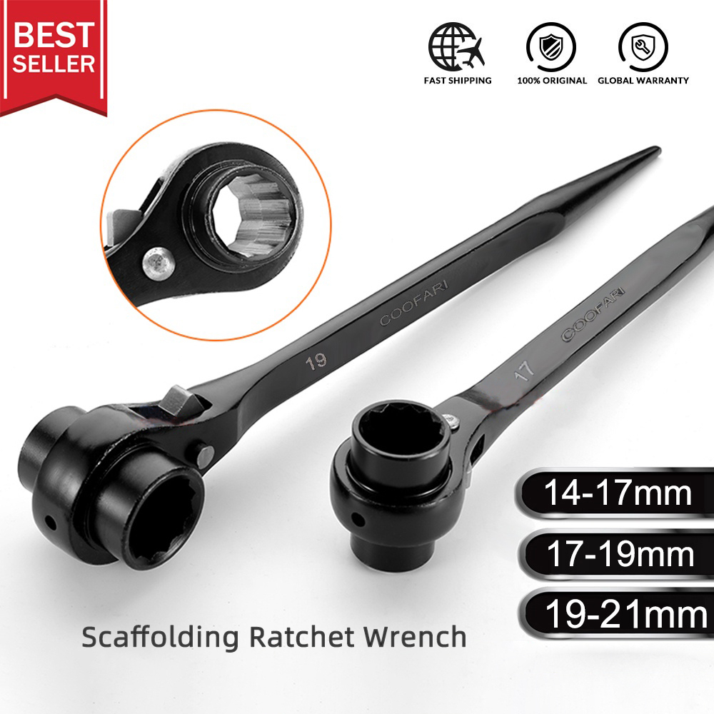 Scaffolding Ratchet Wrench Construction Site Ratchet Socket Wrench Point Tail Ratchet Wrench ...