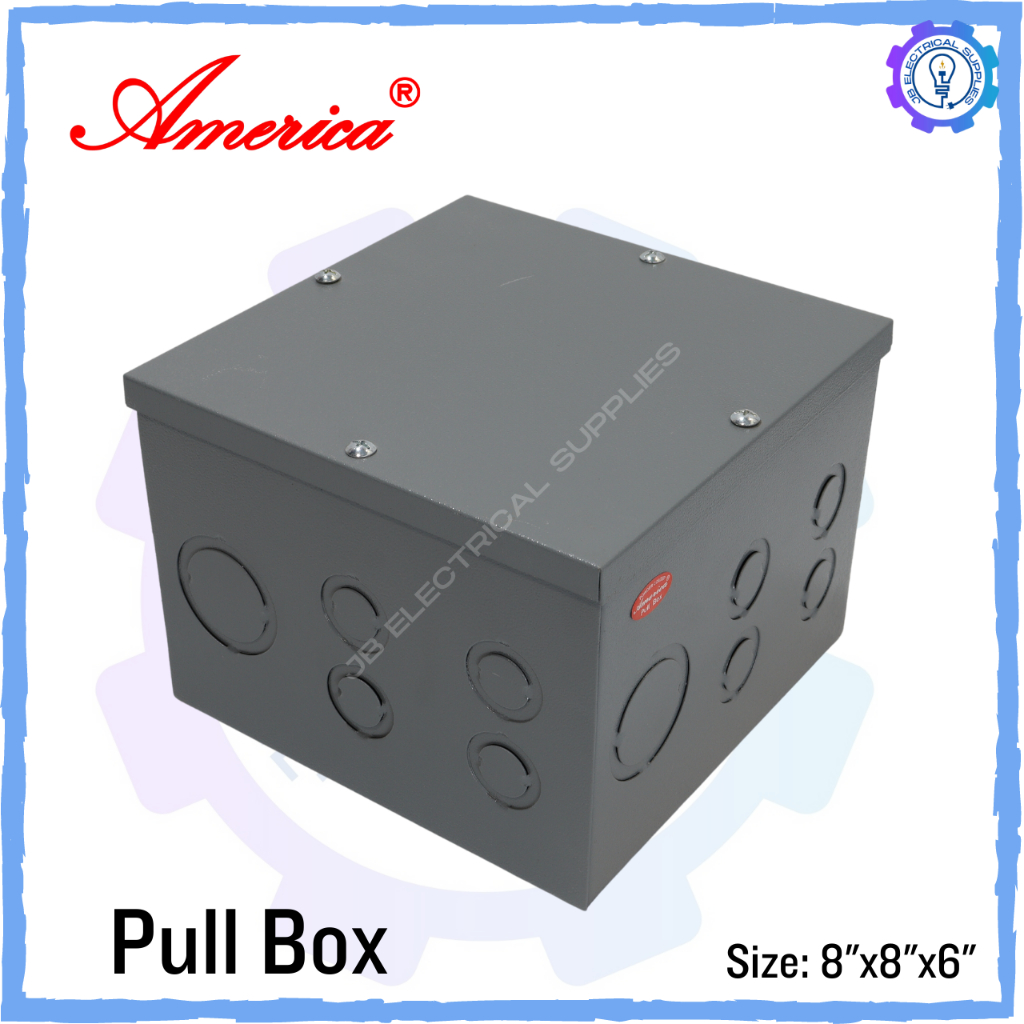 America Pull Box Metal Box Electrical Box Square Box 8x8x6 inch ...