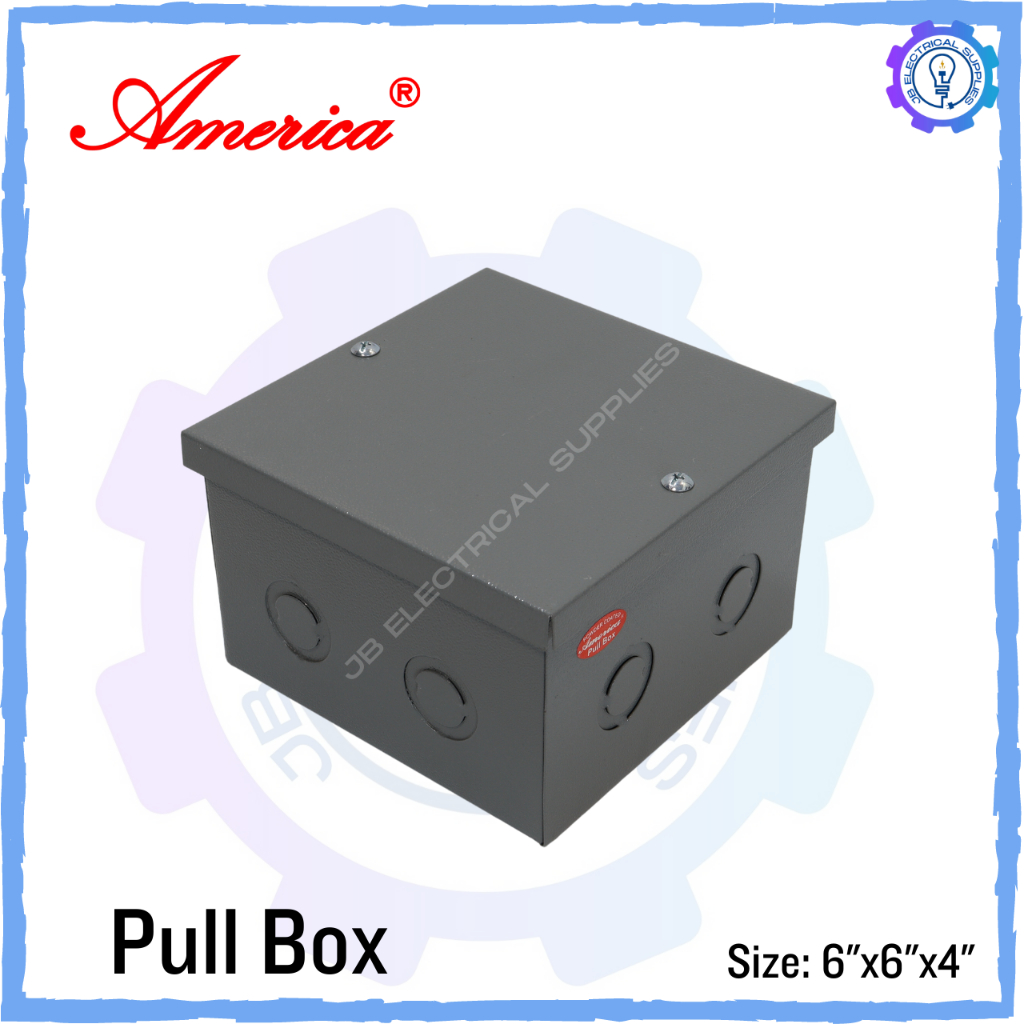America Pull Box Metal Box Electrical Box Square Box 6x6x4 inch ...