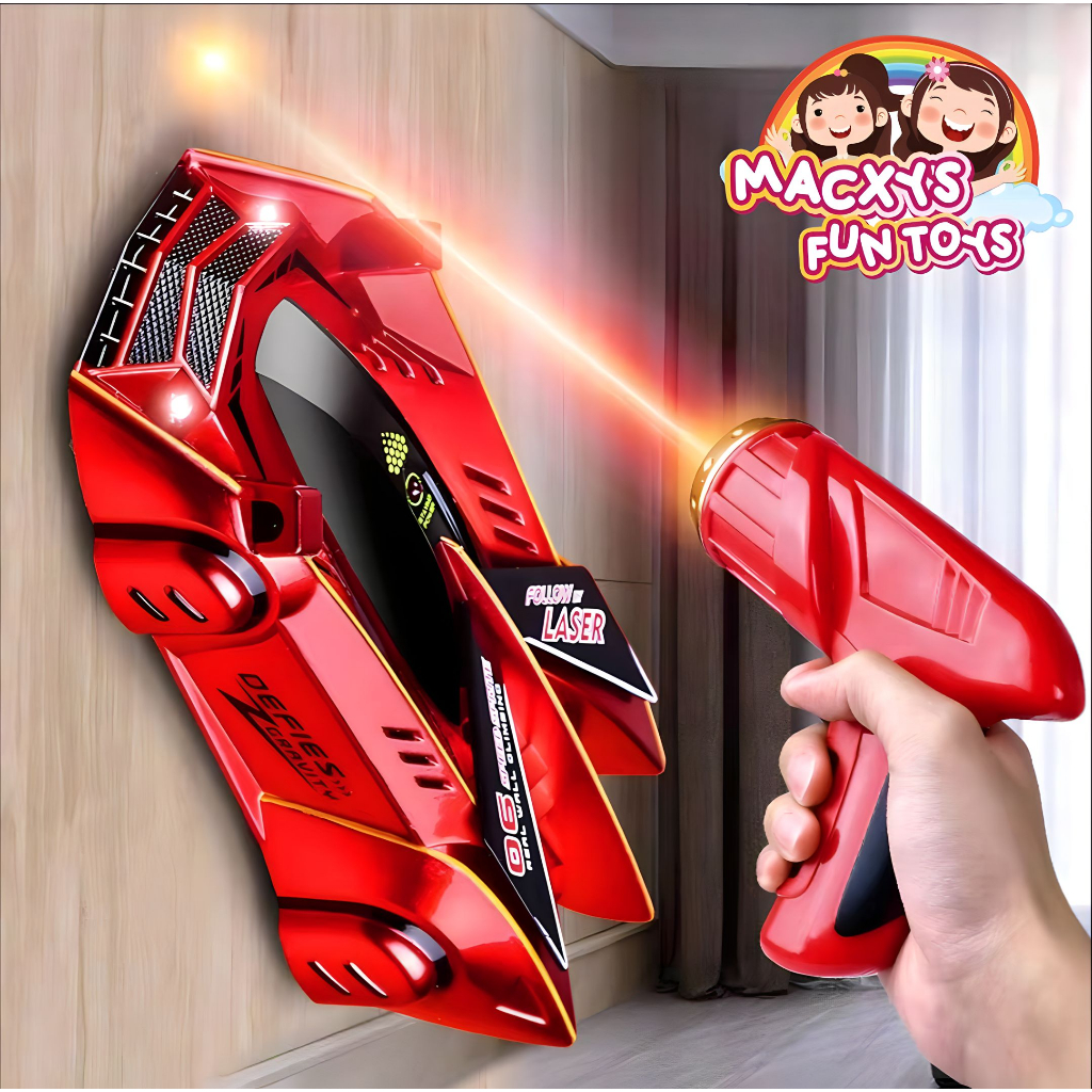 Wall Running Car Toy Follow by Light Spot (Macxy's Fun Toys) | Shopee ...