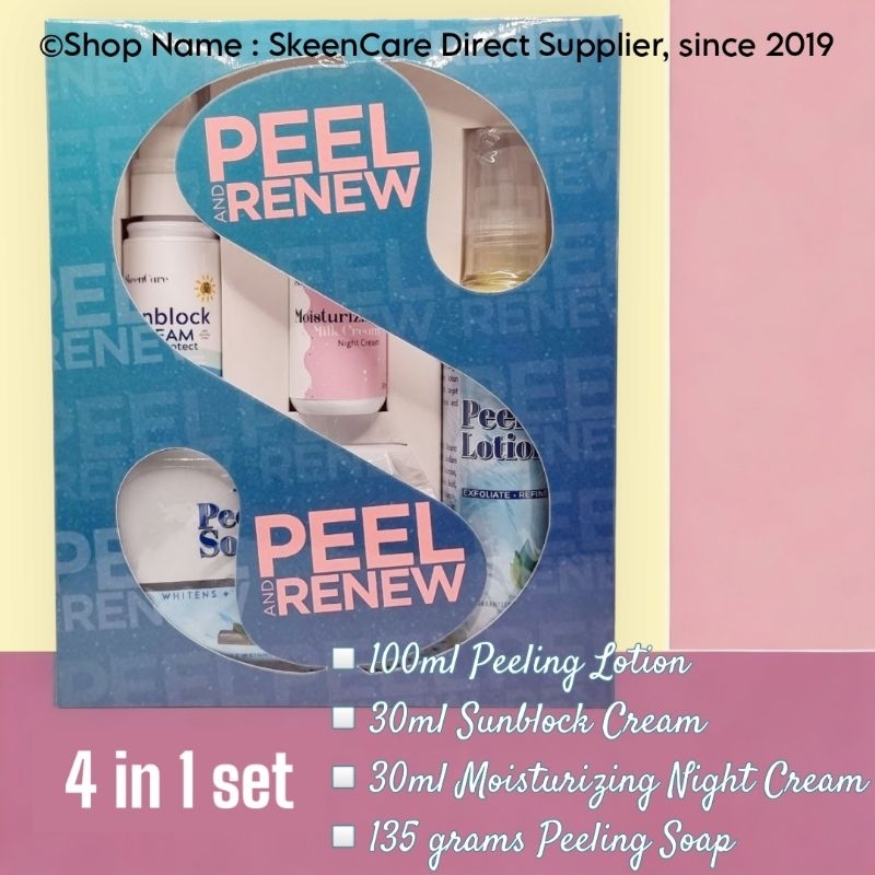 4 in 1 SkeenCare Beauty Peeling Set | Shopee Philippines