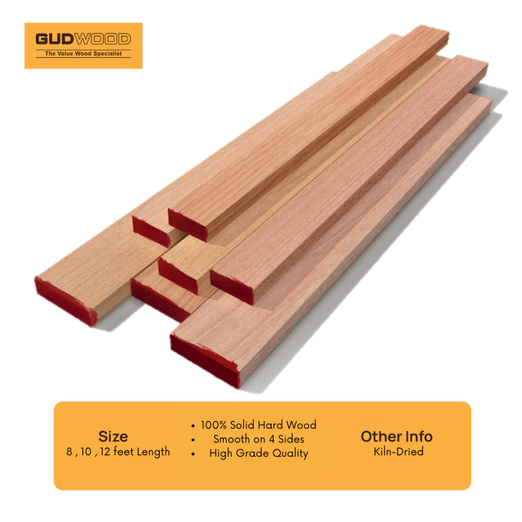Matimco Inc. Gudwood Solid Hardwood Framings 8 Feet (2 Inches Wide ...