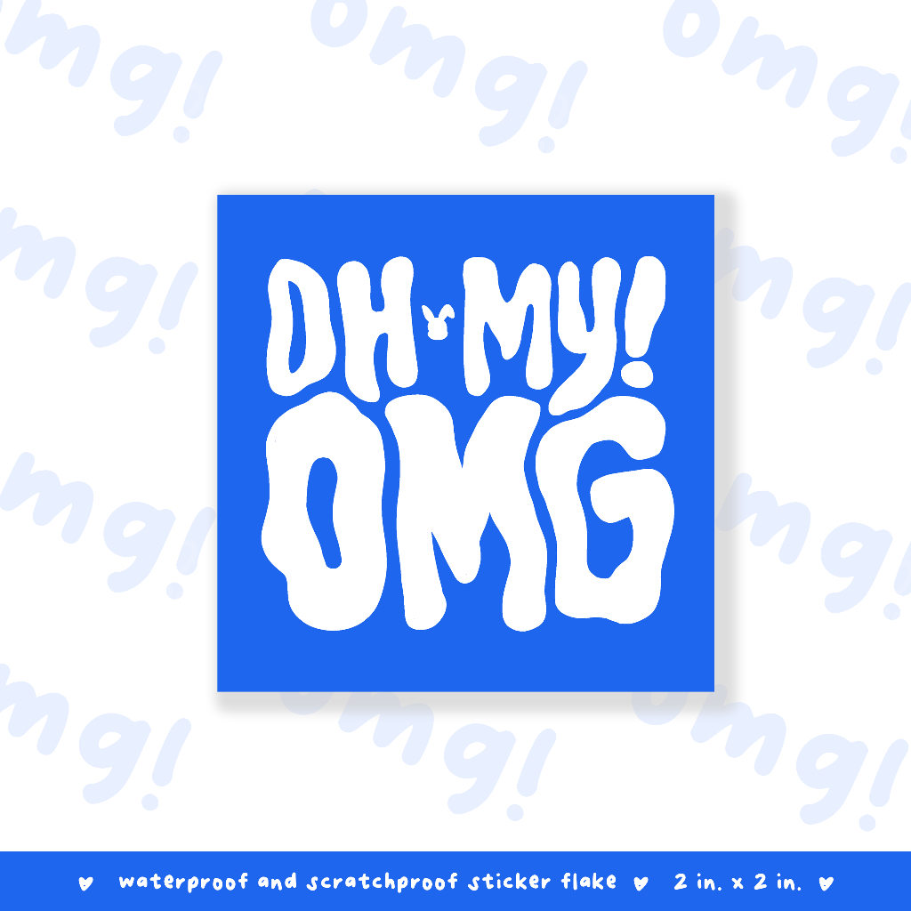 NEW JEANS Waterproof Sticker (OMG) | Shopee Philippines