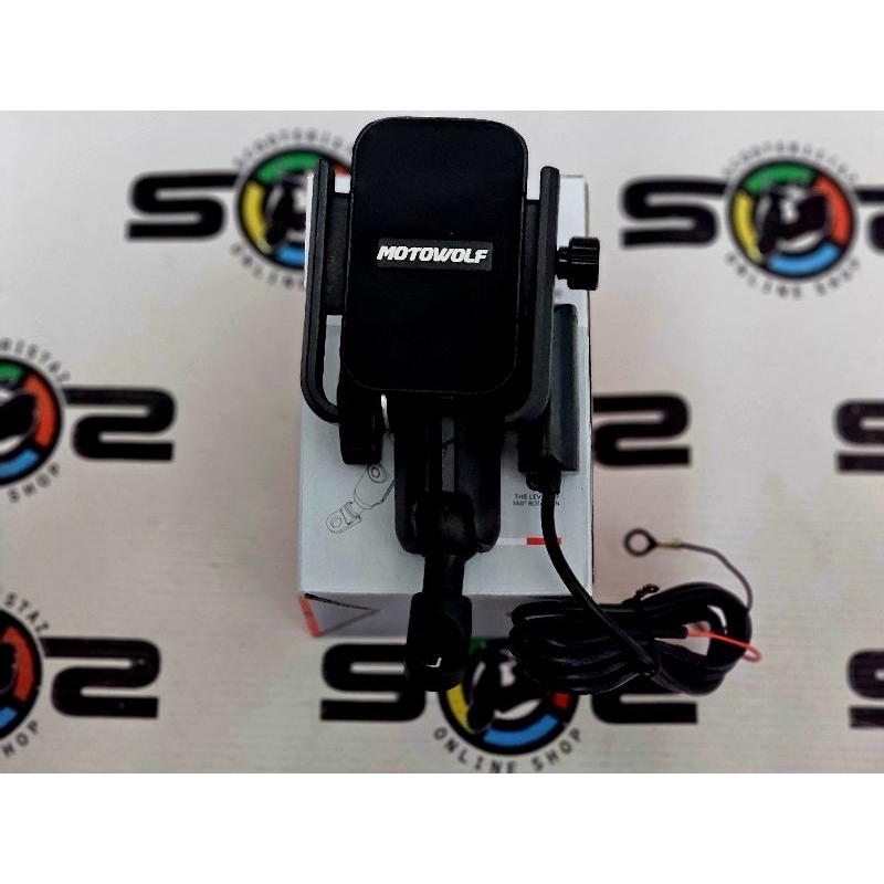Motowolf v3 cp holder with charger | Shopee Philippines