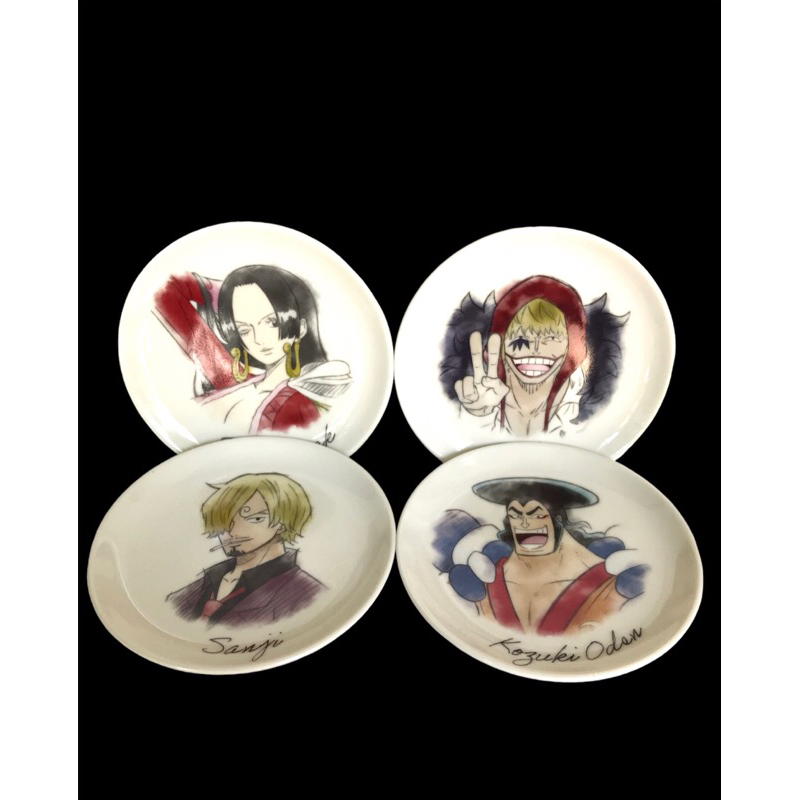 Authentic Assorted Saucer Plate Anime ( One Piece ) | Shopee Philippines