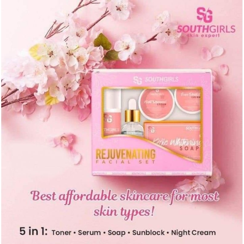 SG SOUTH GIRLS SKIN EXPERT REJUVENATING FACIAL SET | Shopee Philippines