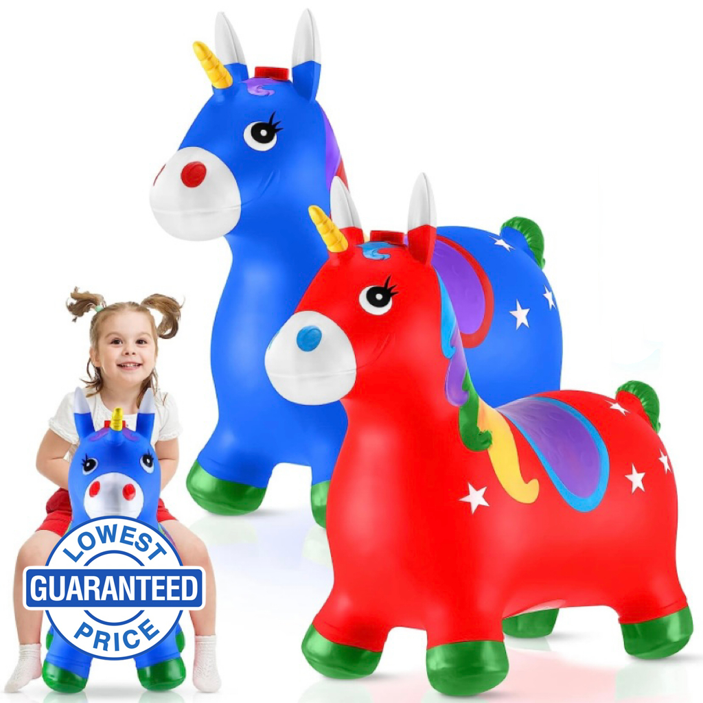 Inflatable jumping chair,animal design with music,pony/horse/deer/cow ...