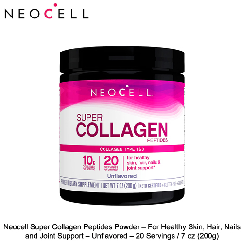 Neocell Super Collagen Peptides Powder – For Healthy Skin, Hair, Nails ...
