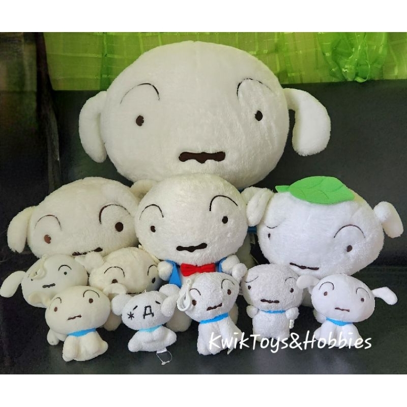 Shinchan dog - Shiro stuff toy- 11inches | Shopee Philippines