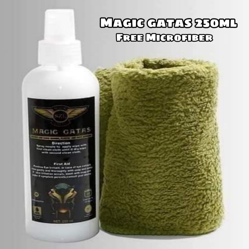 250ML MAGIC GATS PREMUIM FOR MATTE AND GLOSSY WITH FREE MICROFIBE CLOTH ...