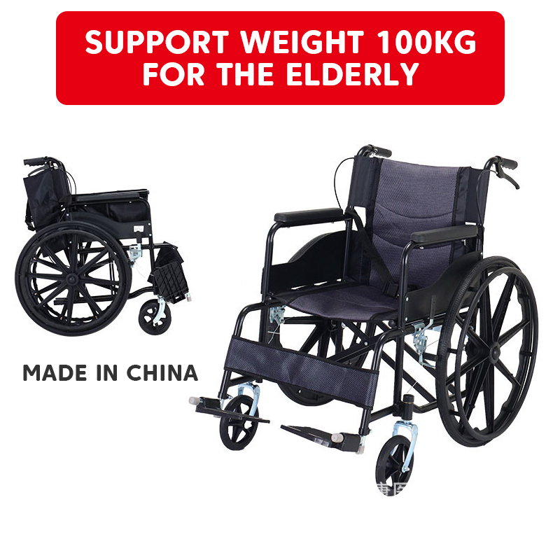 Functional Medical Wheelchair Hand Push Semi-recumbent Full Recumbent ...