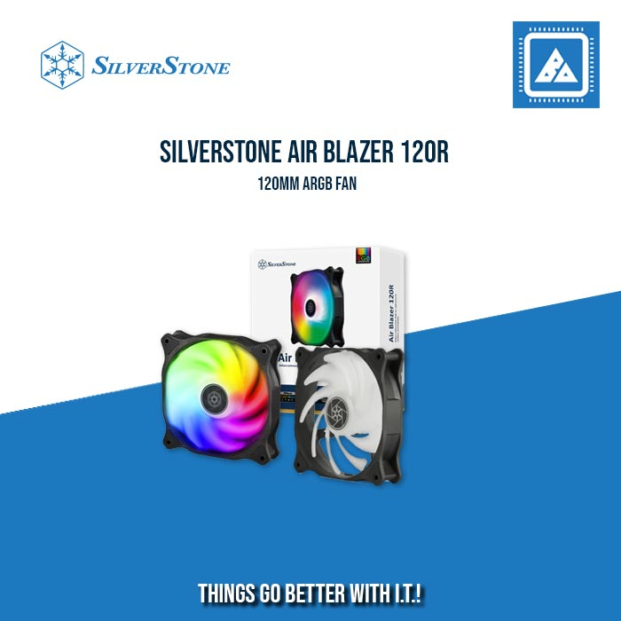 SILVERSTONE AIR BLAZER 120R 120MM ARGB FAN | Shopee Philippines