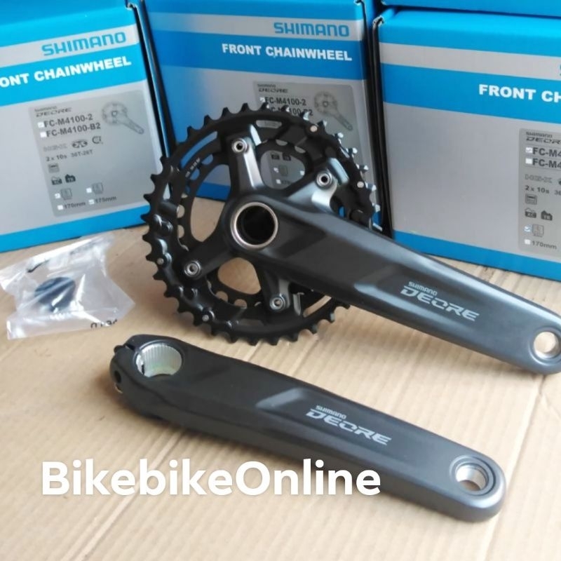 SHIMANO DEORE M5100 CRANKSET 2X 175MM / 170MM | Shopee Philippines